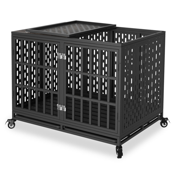 Tucker Murphy Pet™ Darrek Heavy Duty Dog Crate, Kennel for High Anxiety ... Tucker Murphy Pet™ Darrek Heavy Duty Dog Crate, Kennel for High Anxiety ...